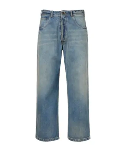 MAISON MARGIELA Cropped Straight Jeans