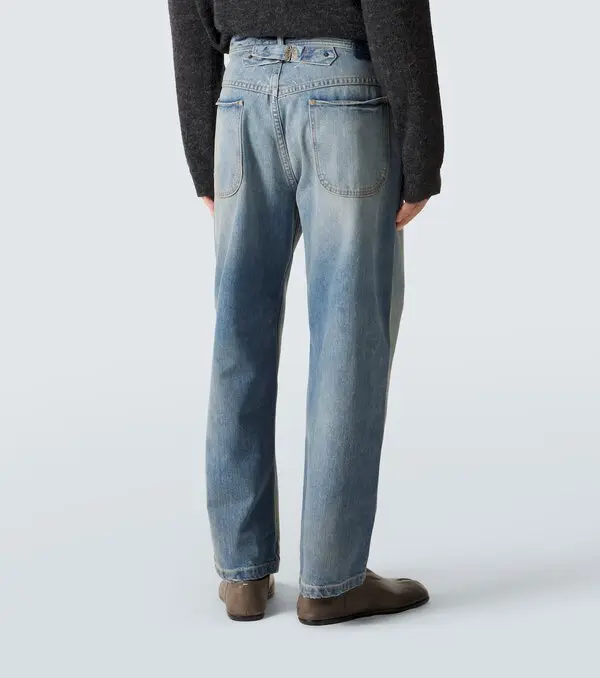 MAISON MARGIELA Cropped Straight Jeans