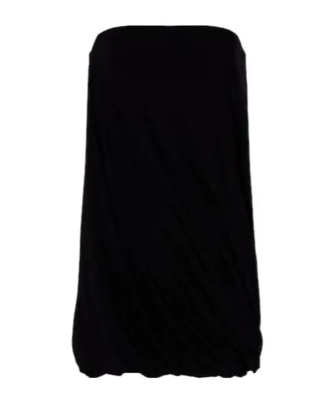 Norma Kamali Strapless Jersey Minidress