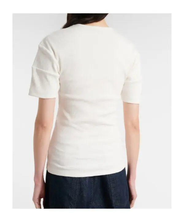 LEMAIRE Cotton And Linen Jersey Henley Shirt