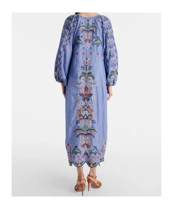 Farm Rio Front Tie-up Dress