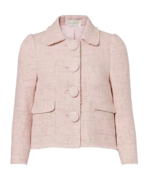 SHUSHU/TONG Cotton-blend Tweed Jacket
