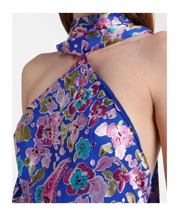 Rixo Hayley Floral Maxi Dress