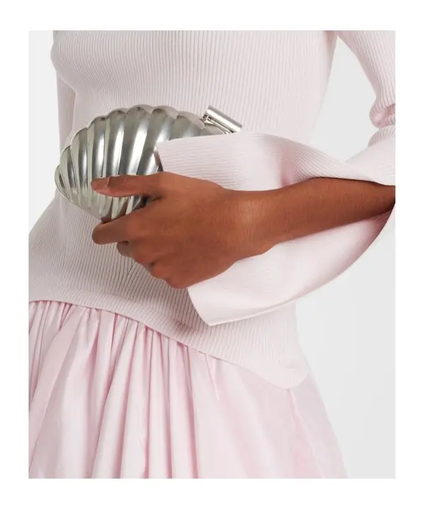 Simkhai Kenlie Ribbed-knit Midi Dress - Pink