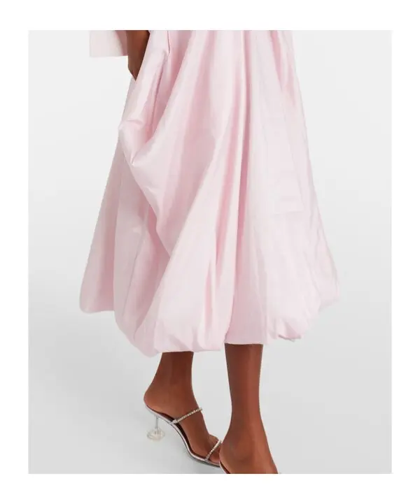 Simkhai Kenlie Ribbed-knit Midi Dress - Pink