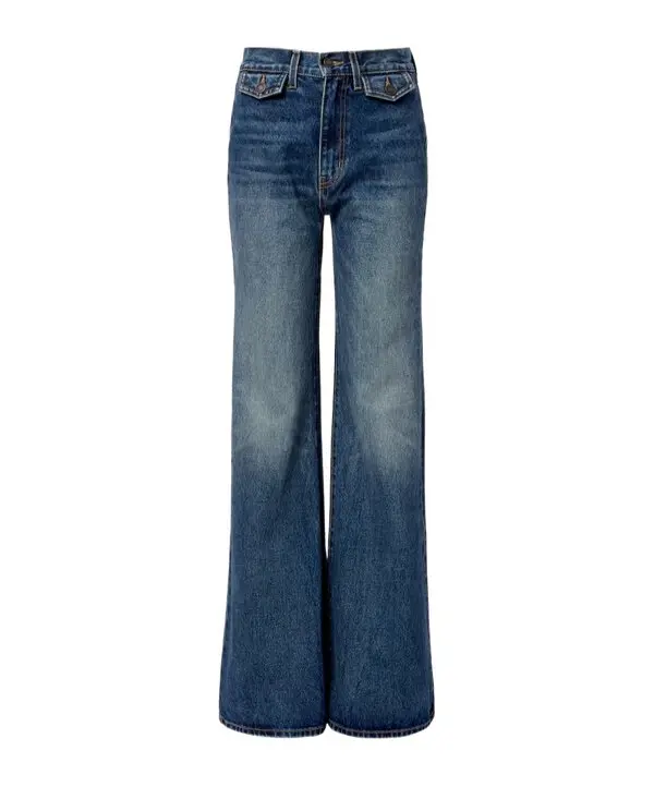 NILI LOTAN Edira" Wide-leg Jeans