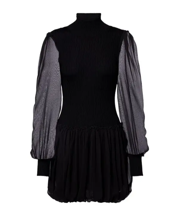 FRAME Ribbed Knit Dress