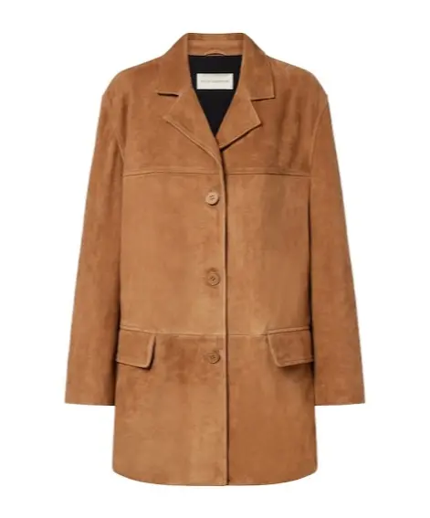 Nour Hammour Voltia Suede Jacket