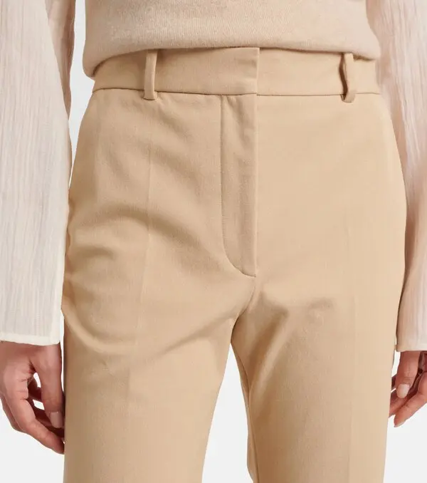 JOSEPH Tafira Gabardine Wide-leg Pants
