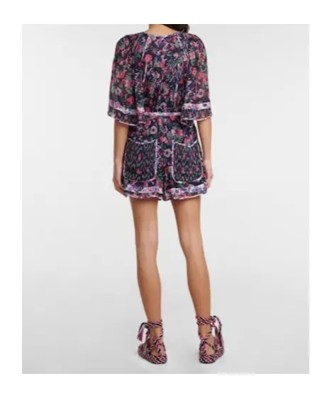 Isabel Marant Étoile Riolmy Printed Georgette Shorts