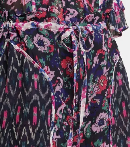 Isabel Marant Étoile Riolmy Printed Georgette Shorts