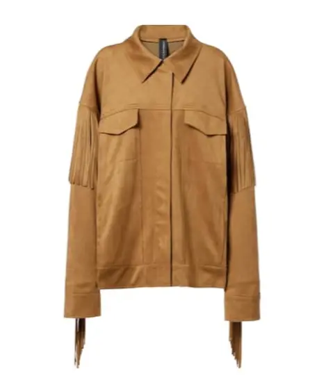 Norma Kamali Fringed Jacket
