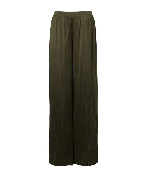 JOSEPH Pleated Wide-leg Pants