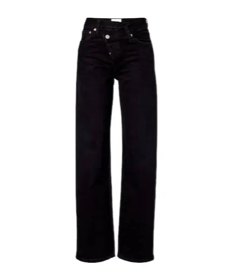 AGOLDE Arc Criss Cross Barrel-leg Jeans