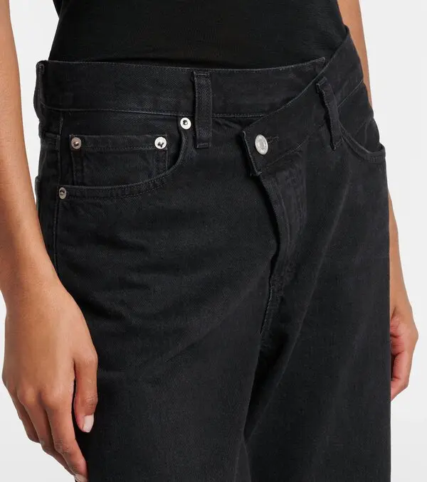 AGOLDE Arc Criss Cross Barrel-leg Jeans