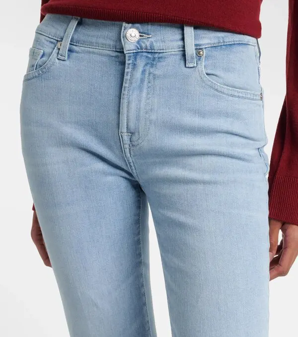 7 For All Mankind Logo Bootcut Jeans