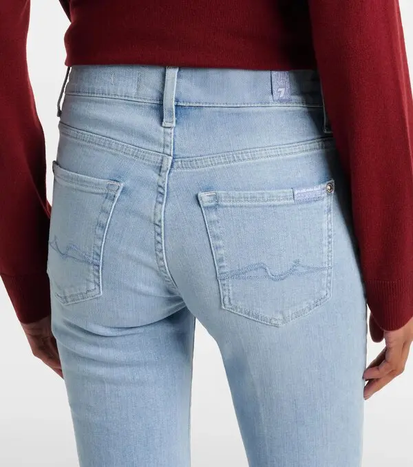 7 For All Mankind Logo Bootcut Jeans