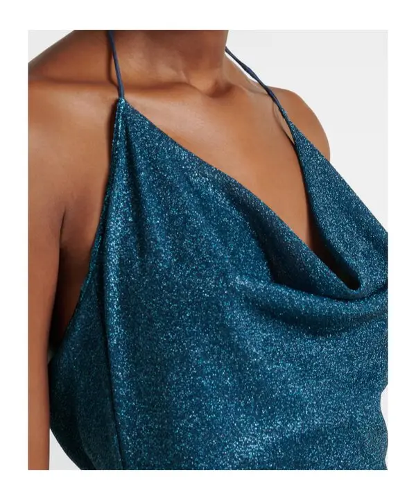 Oseree Backless Midi Dress