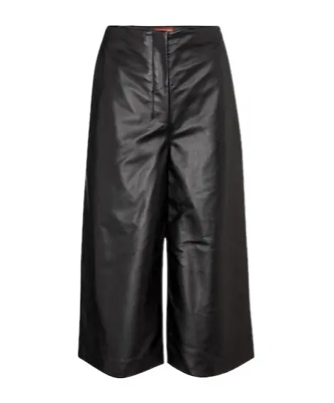 Altuzarra High-waisted Leather Casual Pants