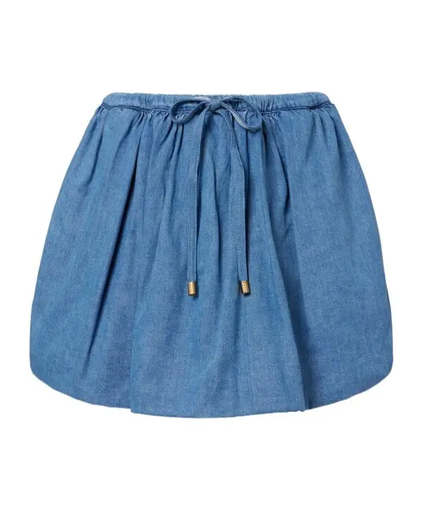 PATOU Denim Mini Skirt