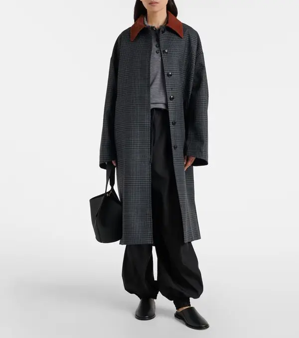 RÓHE Checked Coat