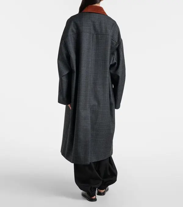 RÓHE Checked Coat