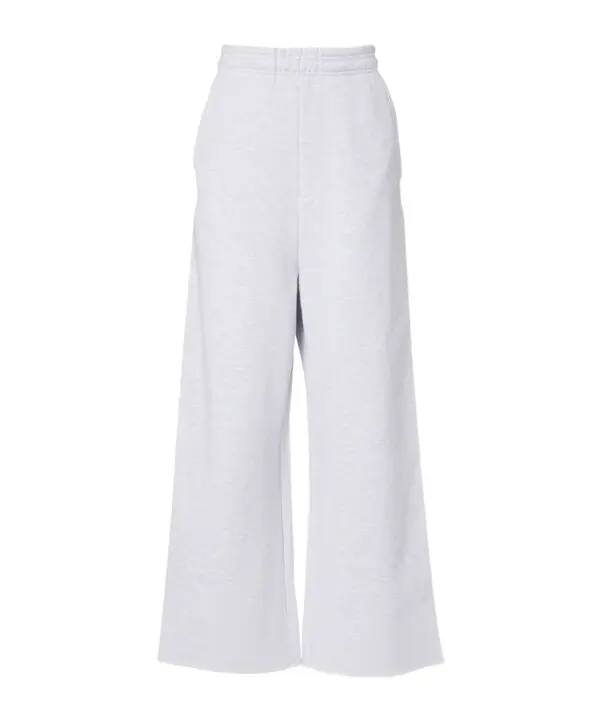 ENTIRE STUDIOS Full Cotton Fleece Sweatpants - White