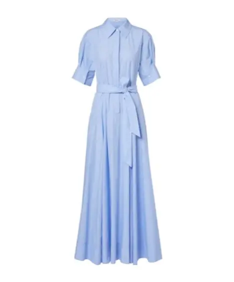 Simkhai Truman Striped Cotton Maxi Dress