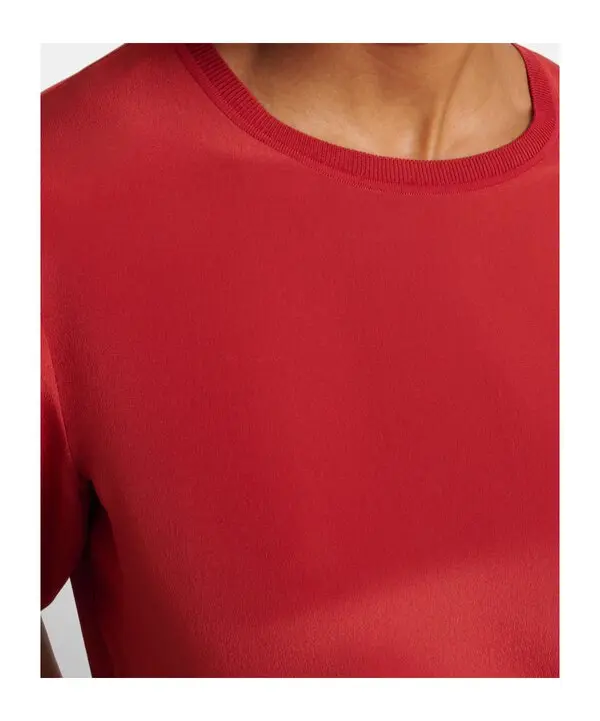 JOSEPH Silk Crêpe Top