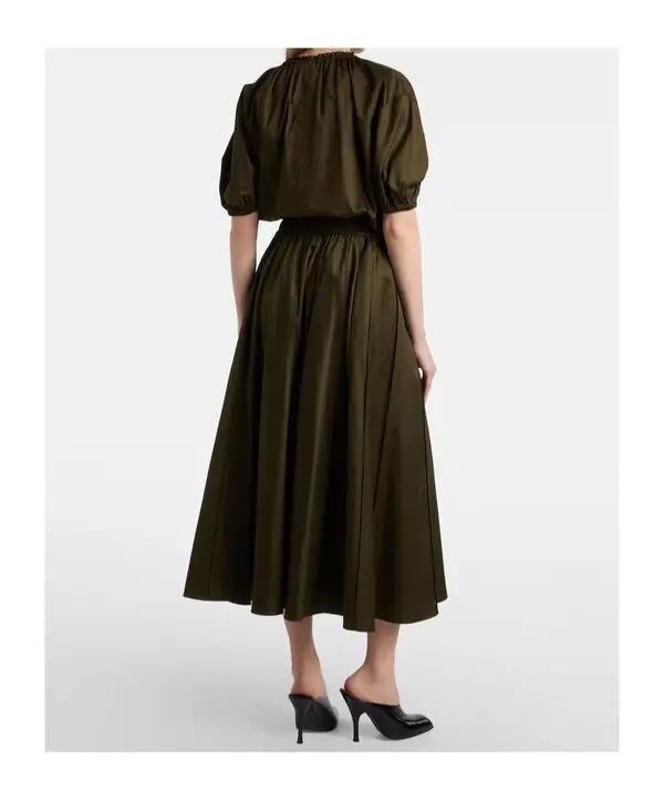 JOSEPH Manar Cotton Poplin Maxi Skirt