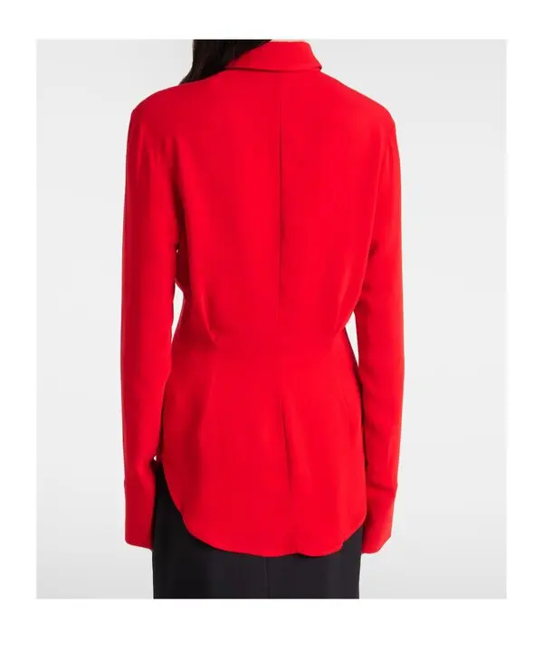 Tove Long Sleeve Shirt With Lapel Collar