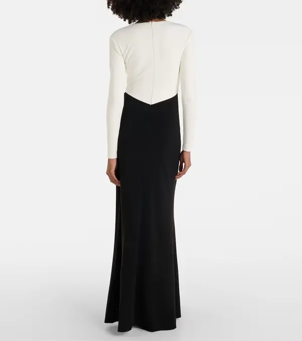 Roland Mouret Draped Jersey Gown