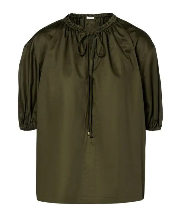 JOSEPH Cotton Poplin Cover-up - Green