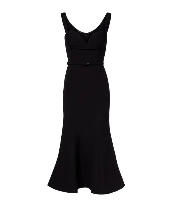 Roland Mouret Belted Corset Dress