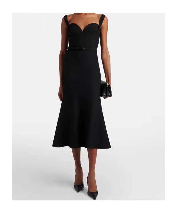 Roland Mouret Belted Corset Dress