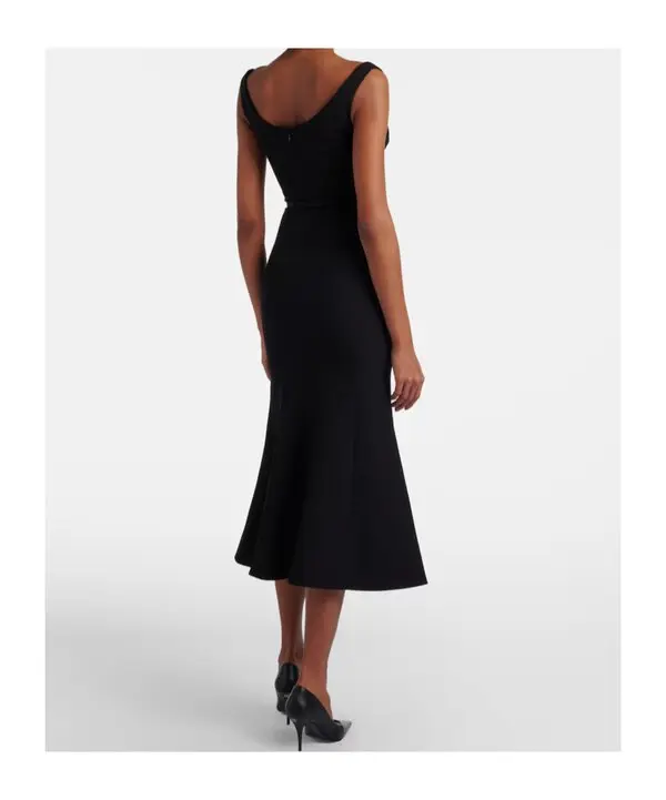 Roland Mouret Belted Corset Dress