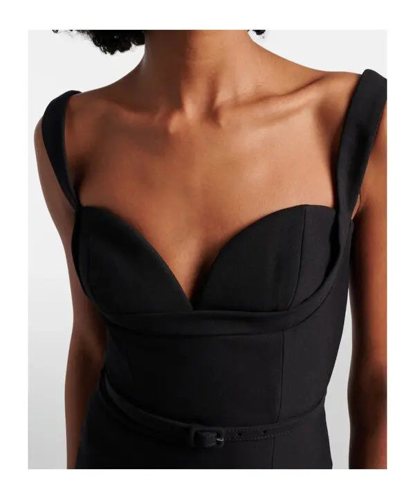 Roland Mouret Belted Corset Dress