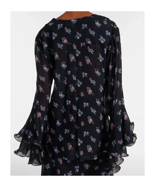 Dorothee Schumacher Floral Georgette Cover-up