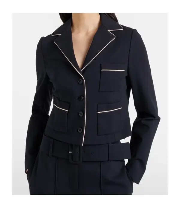 Dorothee Schumacher Emotional Essence Cropped Blazer