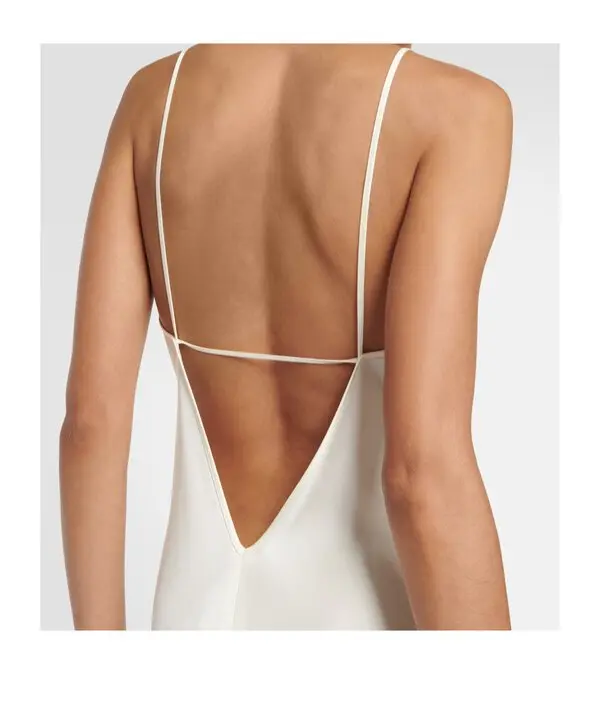 Victoria Beckham Satin Slip Dress