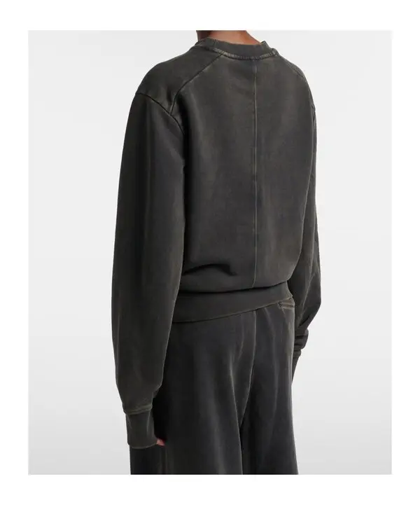 ENTIRE STUDIOS Ribbed Crew Neck Sweatshirt