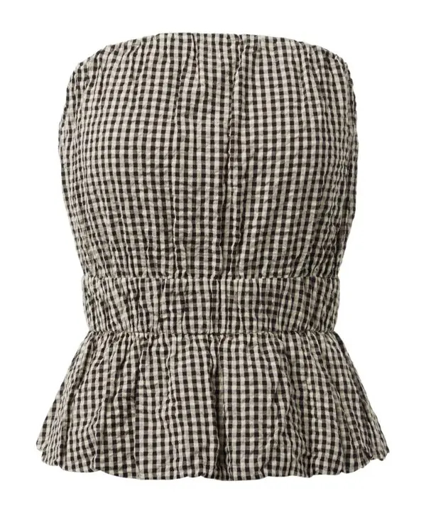 Posse Plaid Top