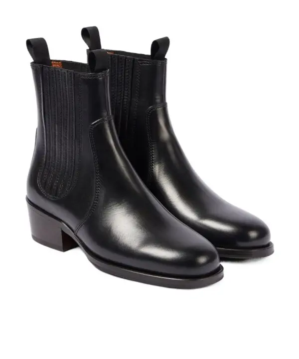 LEMAIRE Leather Chelsea Boots