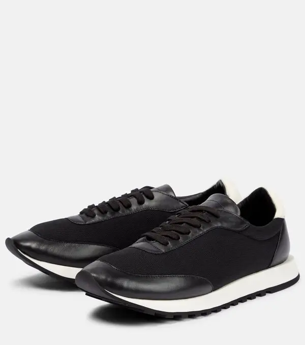THE ROW Round-toe Low-top Sneakers