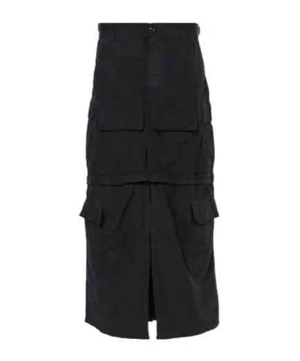 Balenciaga Cotton-blend Ripstop Cargo Skirt