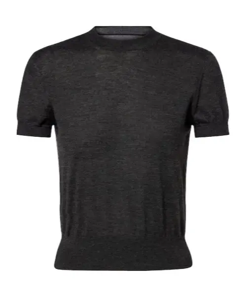 Givenchy Knitted Cashmere Top - Black
