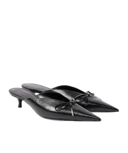 Balenciaga Knife Bow Mules