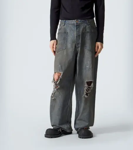 Balenciaga Distressed Jeans