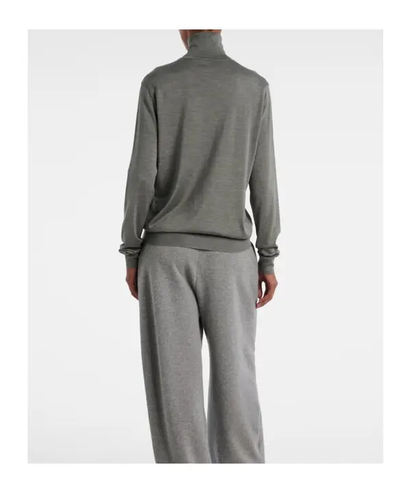 THE ROW High-neck Long-sleeved Sweater