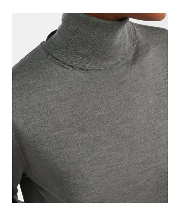 THE ROW High-neck Long-sleeved Sweater
